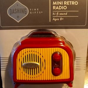 Dashing designs | Portable Audio & Video | Mini Retro Radio | Poshmark